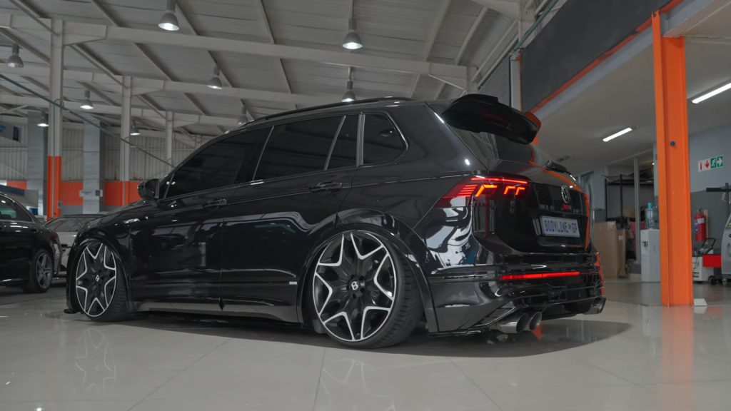 VW Tiguan R With Audi RS3 2.5-Liter Swap Rides on Bentley Wheels