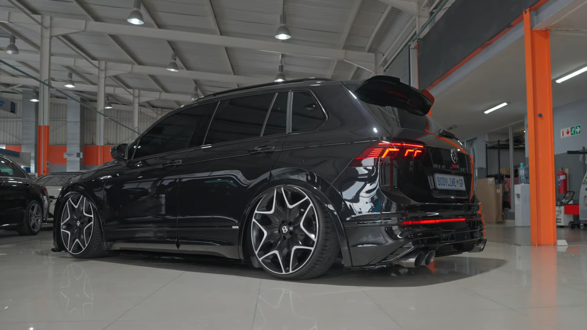 VW Tiguan R With Audi RS3 2.5-Liter Swap Rides on Bentley Wheels