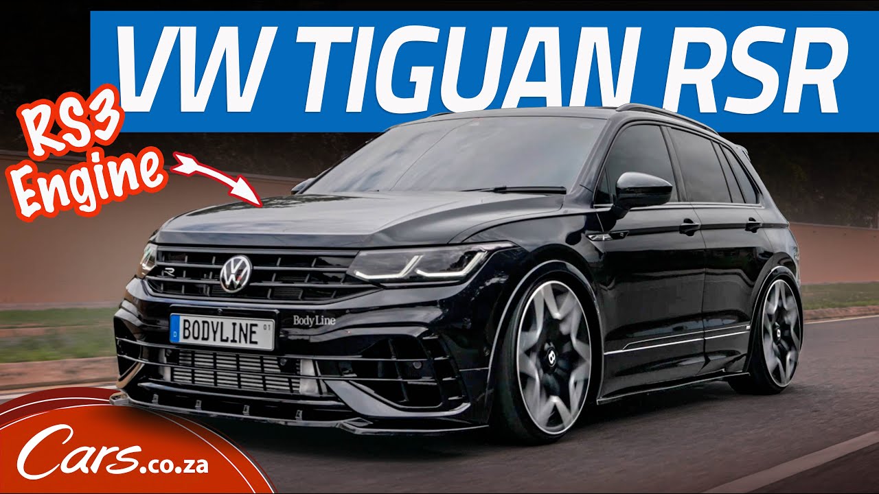 VW Tiguan R With Audi RS3 2.5-Liter Swap Rides on Bentley Wheels
